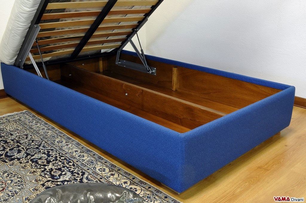 Letto alla Francese con Contenitore - VAMA Divani