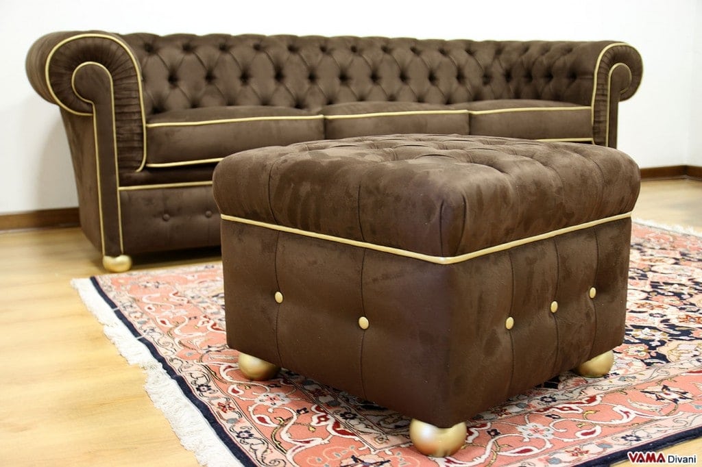 Pouf Chesterfield - VAMA Divani