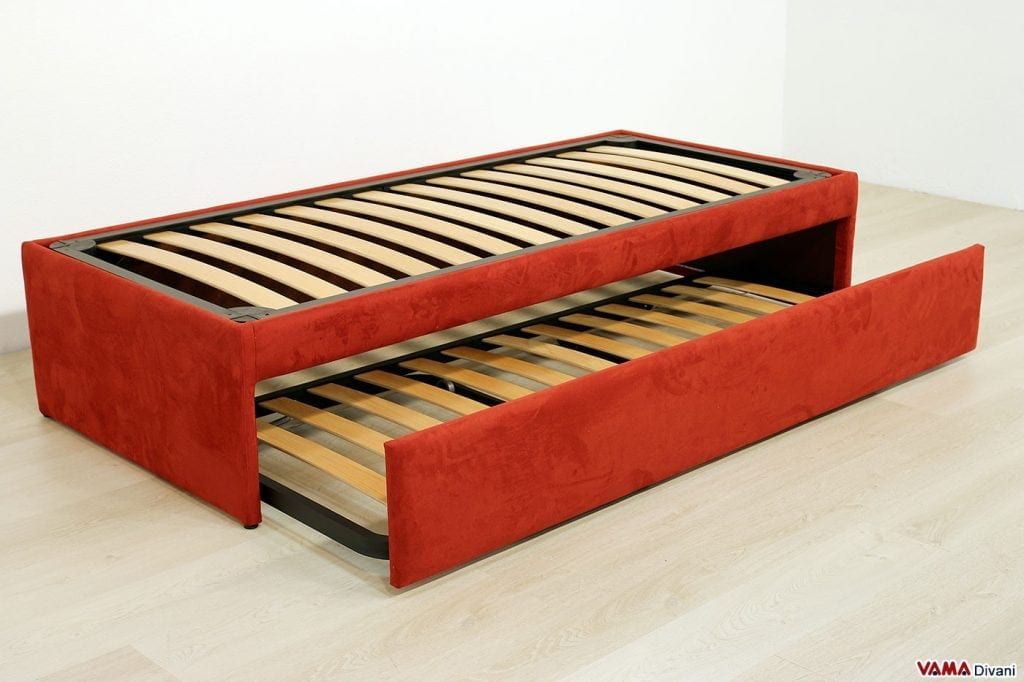 Letto Singolo con Letto Estraibile - VAMA Divani