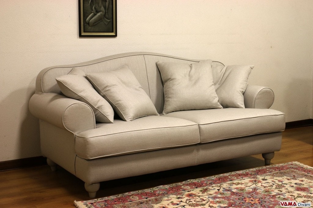 Divano classico elegante Plutone - VAMA Divani