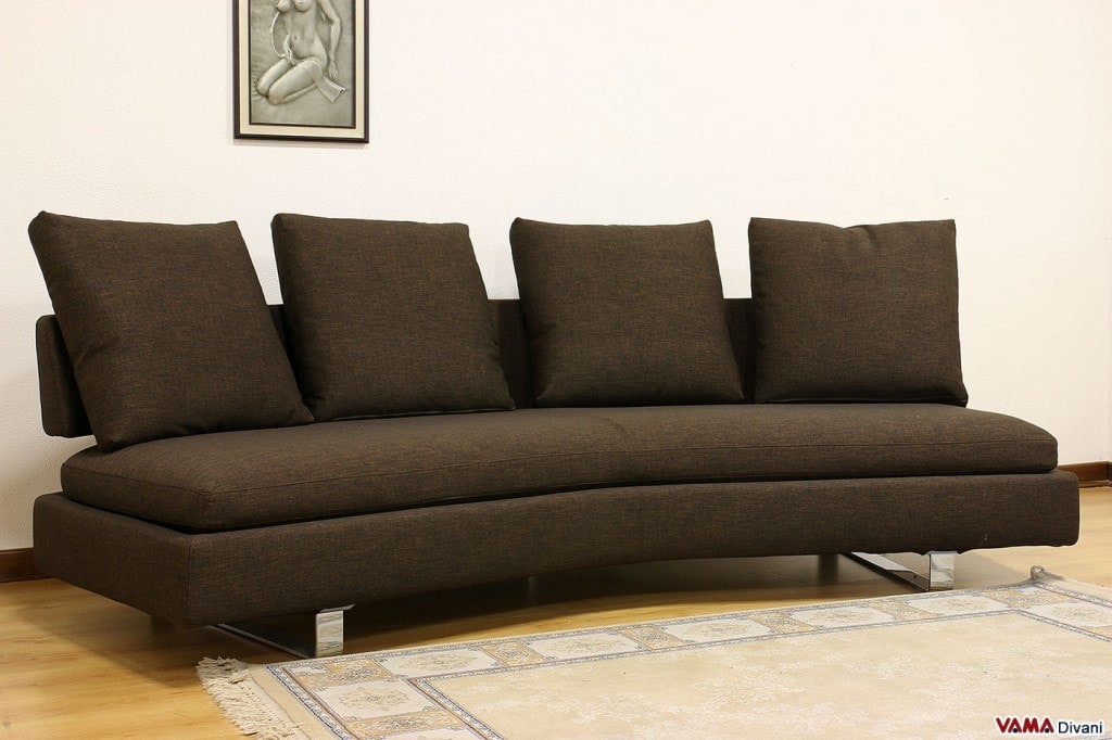 Divano curvo Venere - VAMA Divani