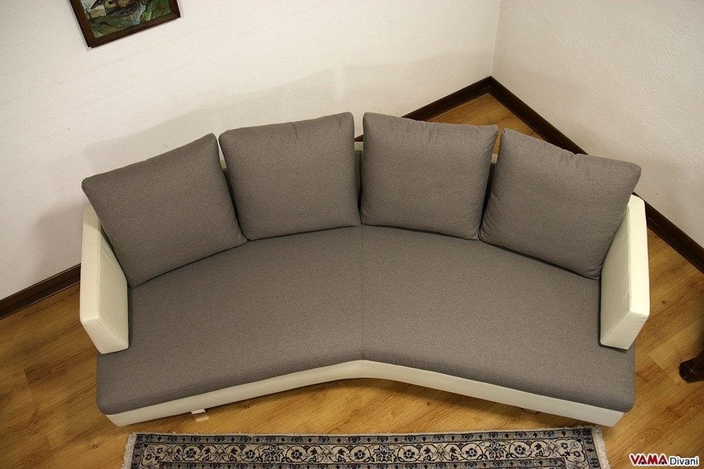 Divano curvo Venere - VAMA Divani