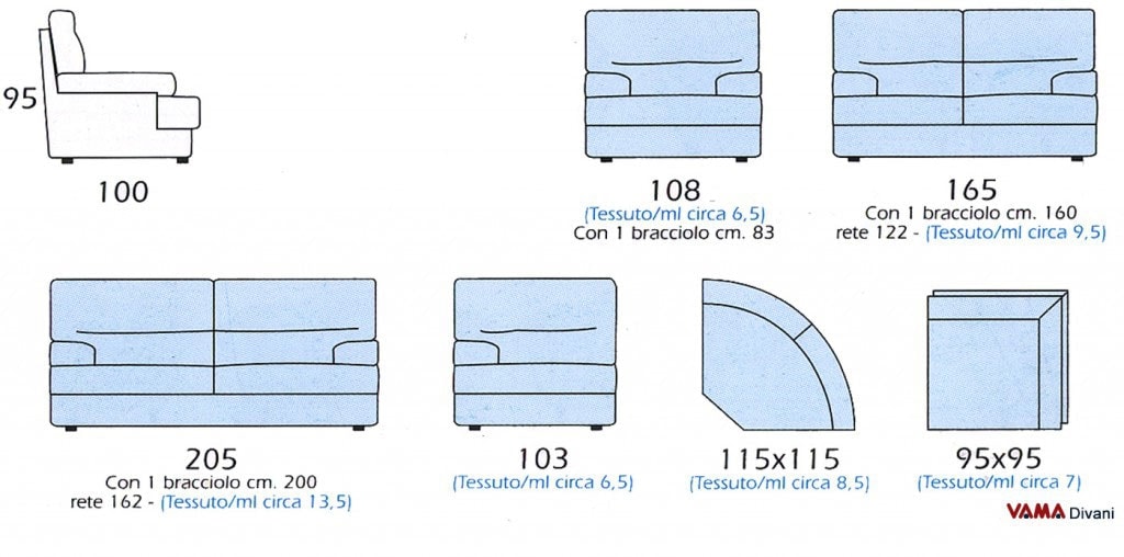 Divano Comfort - VAMA Divani