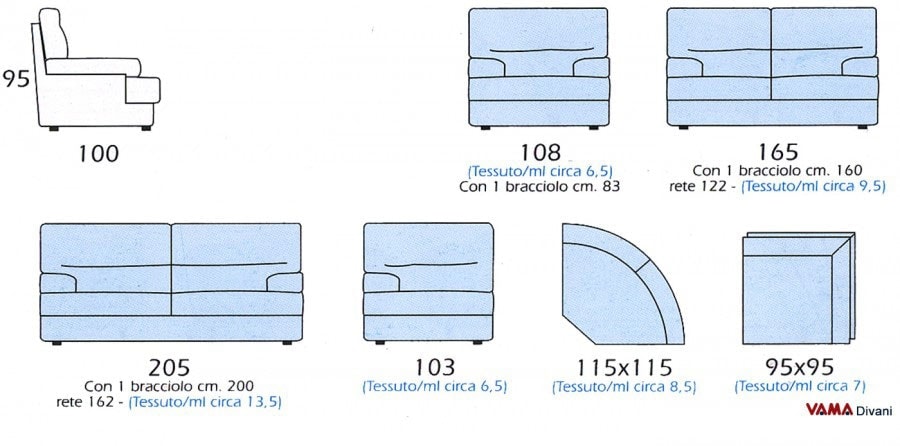 Divano Comfort - VAMA Divani