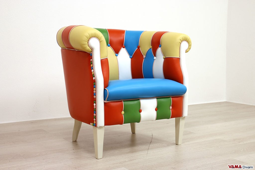PRONTA CONSEGNA | Poltrona Patchwork - VAMA Divani